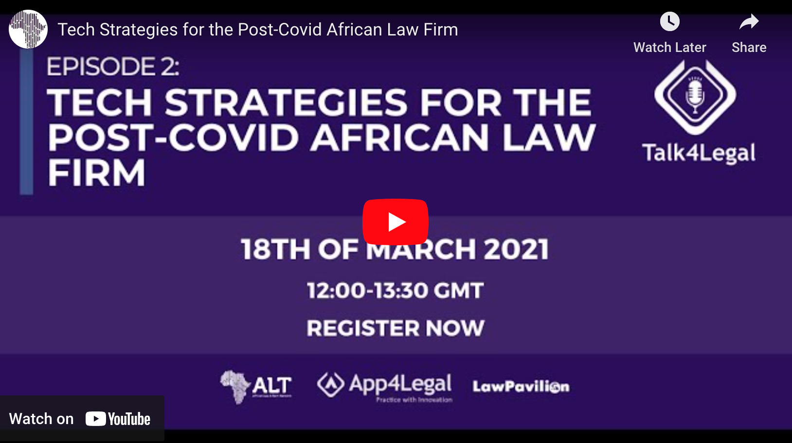 Tech Strategies for the Post-Covid African Law Firm - African Law ...